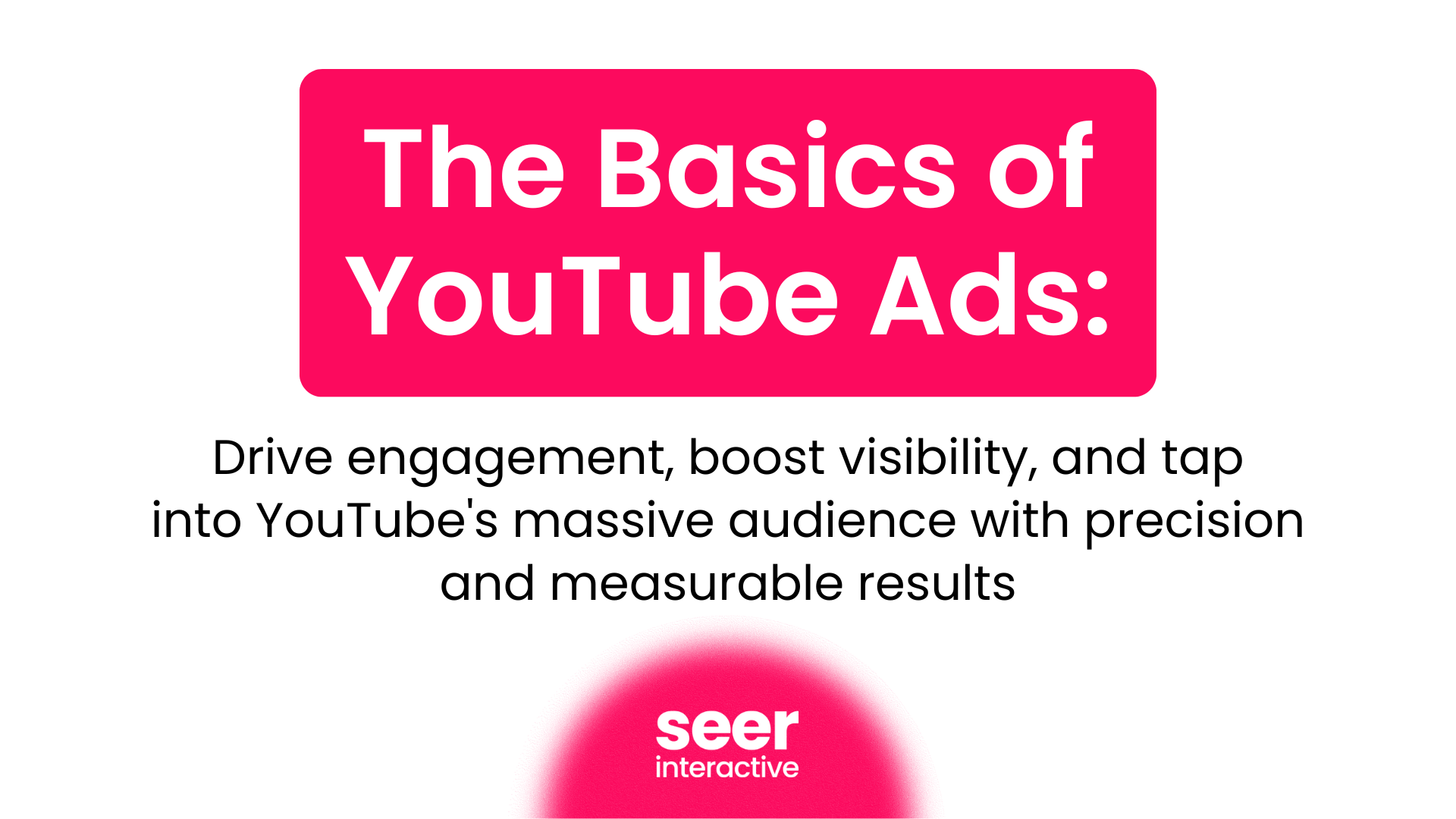 The Basics of YouTube Ads: How to Get Started | Seer Interactive